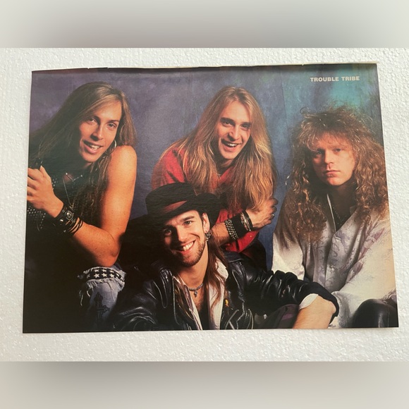 Metal Edge | Art | Trouble Tribe Band Pinup | Poshmark